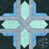 Twilight Star – Paper piecing star quilt pattern – InkTorrents Graphics ...